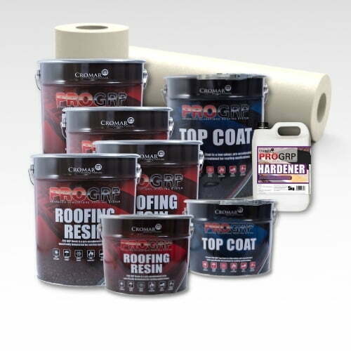 50m2 Cromar Pro GRP 600g Fibreglass Roofing Kit. - Roofing Kits Direct