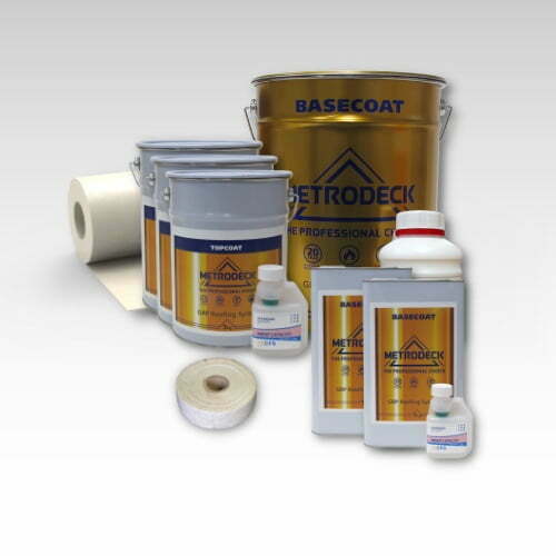 20m2 Metrodeck Fire Rated Fibreglass Roofing Kit 450g.
